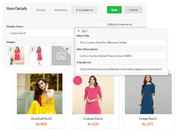 Best Ecommerce Platform|Online|Offline Sales in Single App|Output Books